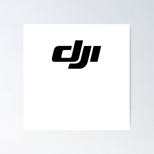 "DJI Logo" Poster for Sale by RobertWalters6 | Redbubble