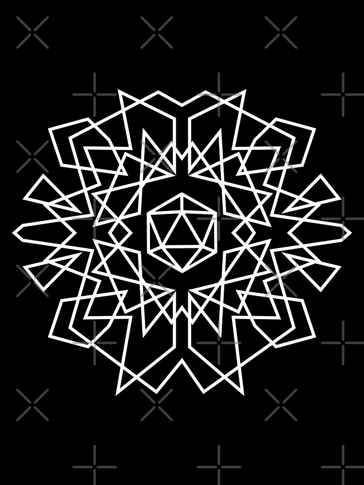 "Dice Monogram Slaying Dragons in Dungeons" Poster for Sale by ...