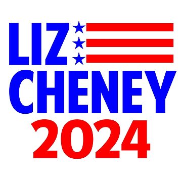"Liz Cheney 2024" Sticker for Sale by Colorfulman | Redbubble