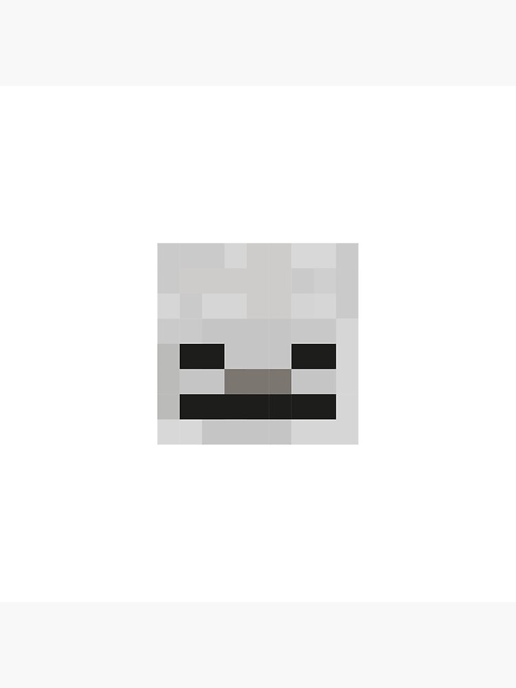 Minecraft Skeleton Face