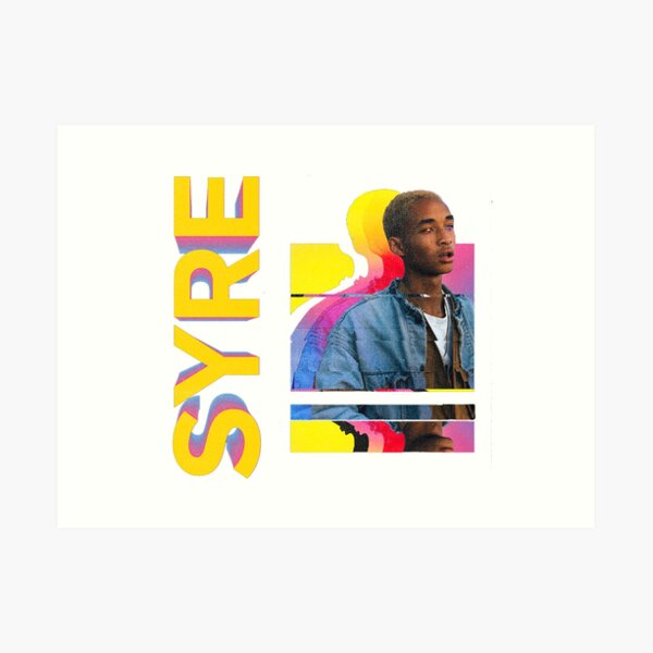 "jaden smith SYRE design" Art Print for Sale by alldesignsforu | Redbubble