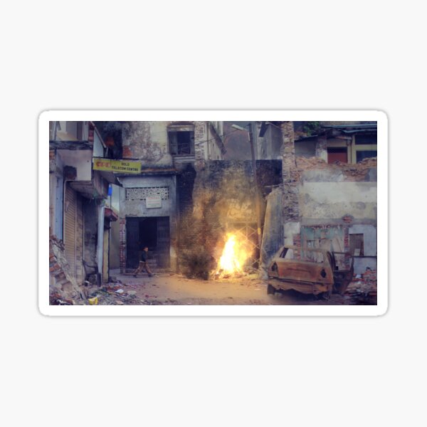 "Ground Zero" Sticker for Sale by grimoire7 | Redbubble