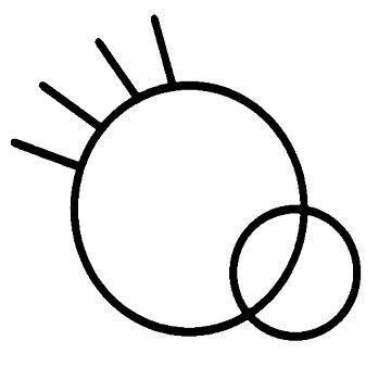 "Gro-goroth sign - Fear Hunger" Sticker for Sale by lembozatu | Redbubble