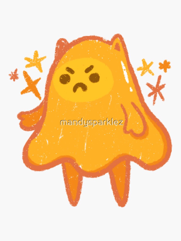 "clickyclaws doodle" Sticker for Sale by mandysparklez | Redbubble
