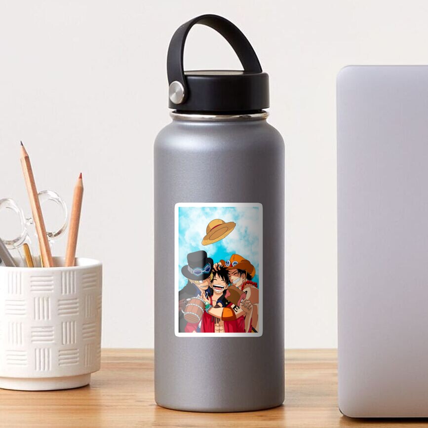 "Sabo, Luffy and Ace ~ " Sticker for Sale by copaceticbek | Redbubble