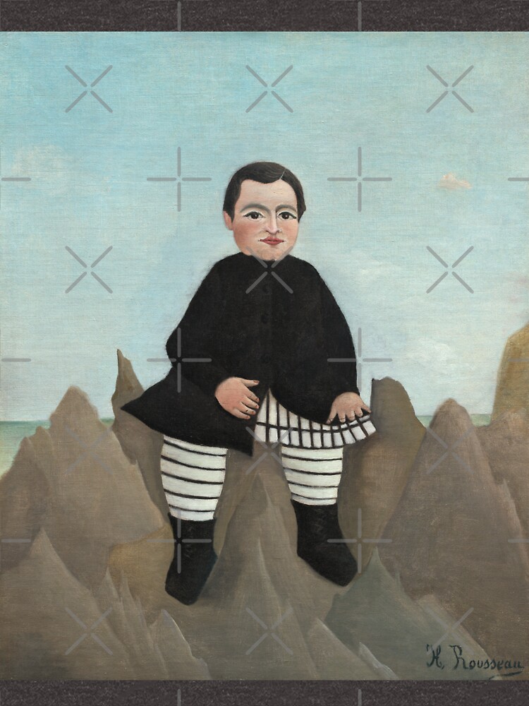 "Henri Rousseau - Boy on the Rocks" Pullover Hoodie for Sale by ...