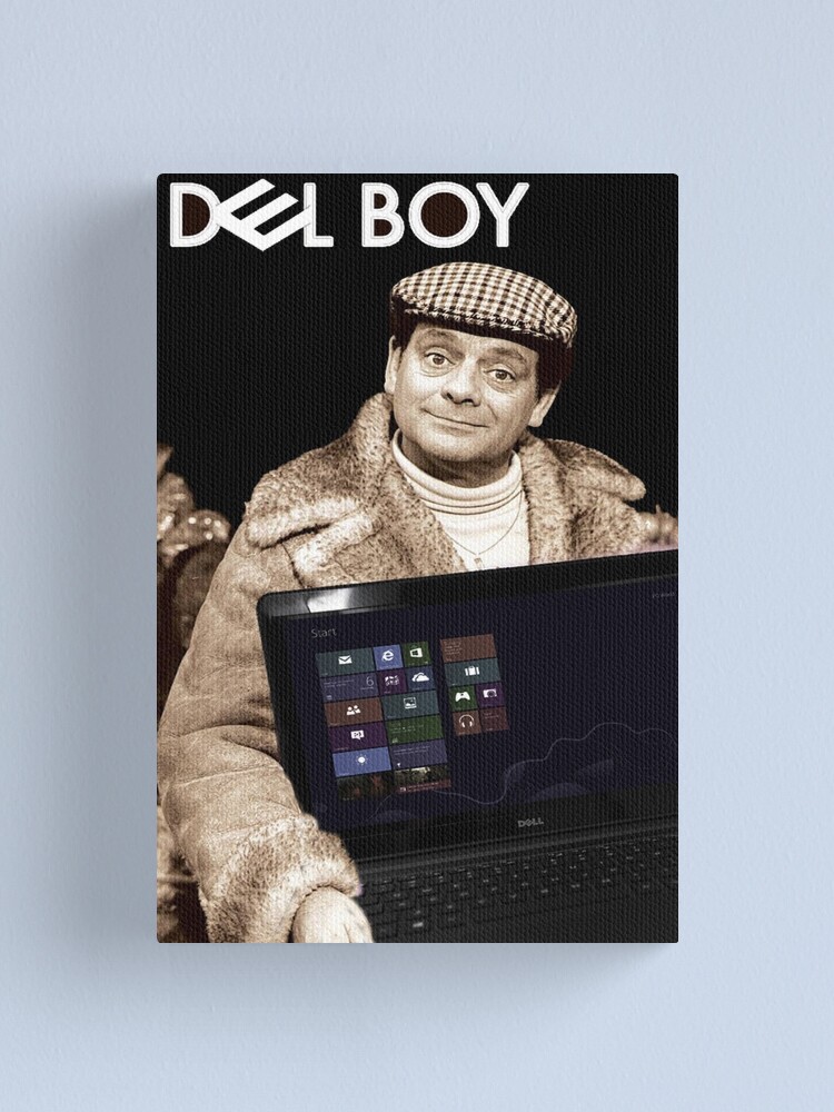 "DEL BOY" Canvas Print for Sale by Jesdunnn | Redbubble