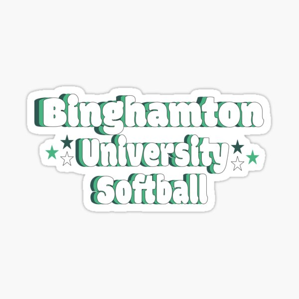 "Binghamton University Softball" Sticker for Sale by victoriaastirpe ...