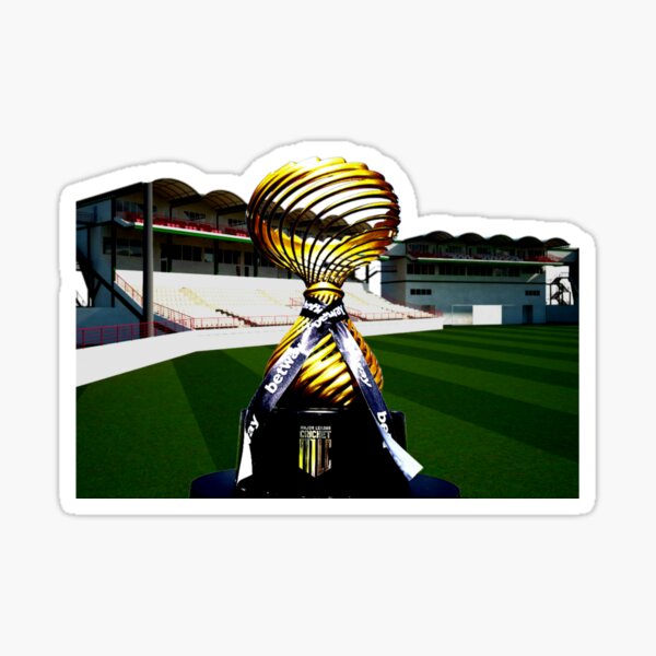 "Cricket Trophy " Sticker for Sale by ontological | Redbubble