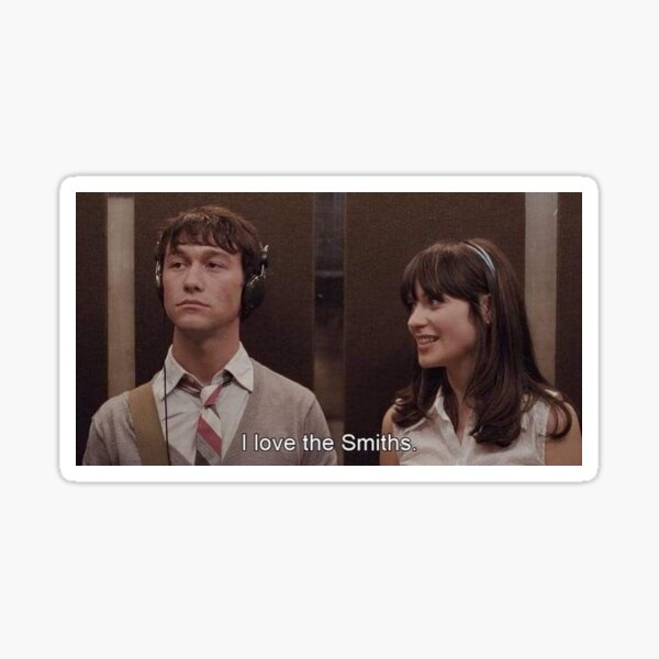 "I love The Smiths" Sticker for Sale by justagirlblog | Redbubble