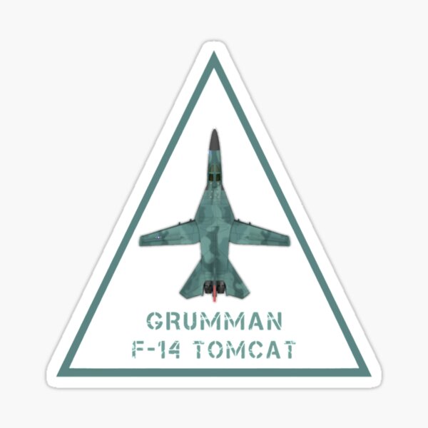"US Army Grumman F-14 Tomcat " Sticker for Sale by MacyDvorak | Redbubble