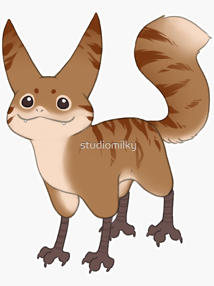 "Loth Cat" Sticker for Sale by studiomilky | Redbubble