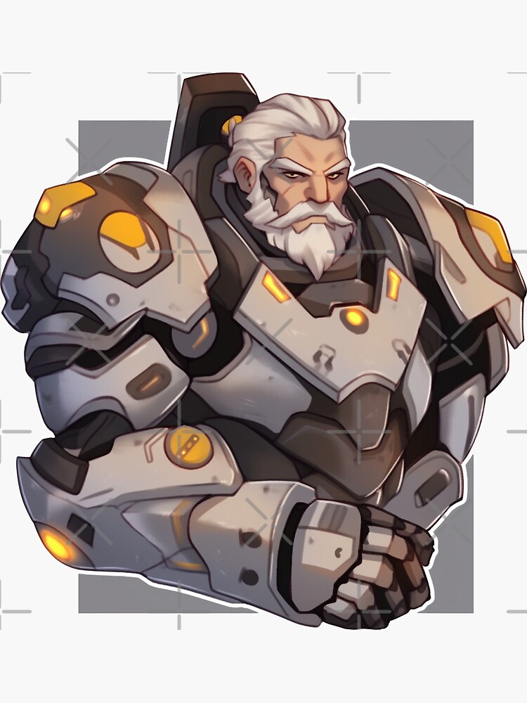 "Cute Reinhardt" Sticker for Sale by SchellStation | Redbubble