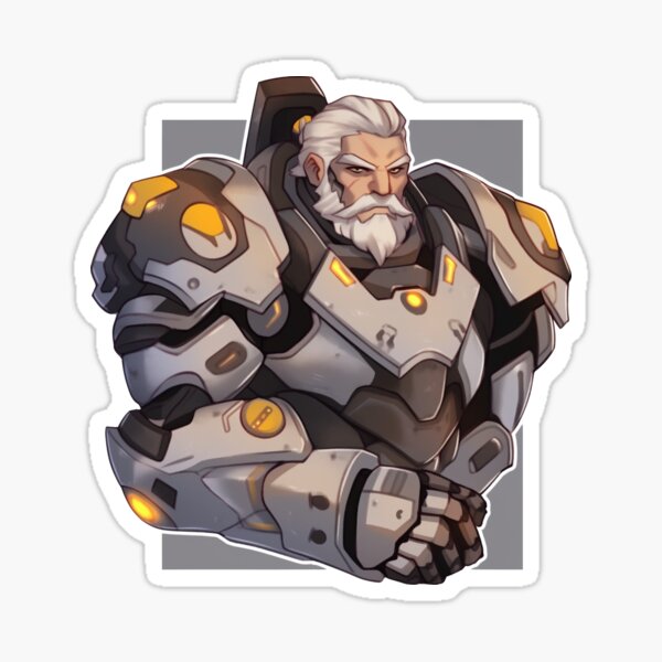 "Cute Reinhardt" Sticker for Sale by SchellStation | Redbubble