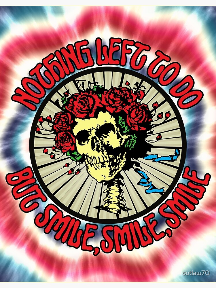 "Nothing left to do but smile smile smile" Canvas Print for Sale by ...