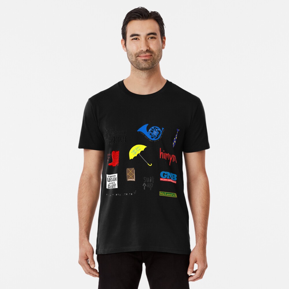 "himym s " Sticker for Sale by hxvdhmezhax97 | Redbubble