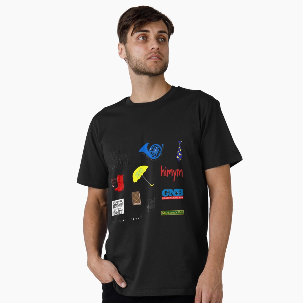 "himym s " Sticker for Sale by hxvdhmezhax97 | Redbubble