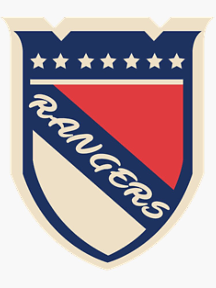 "Rangers Patch " Sticker for Sale by MabelleTorp | Redbubble