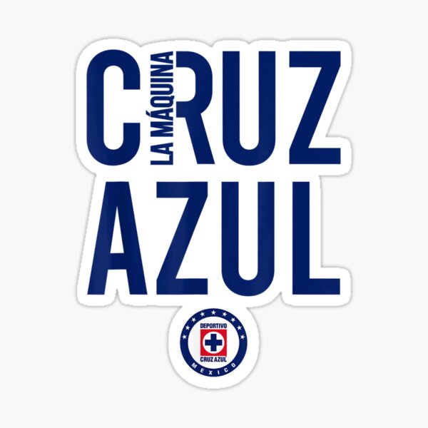 "Deportivo Cruz Azul" Sticker for Sale by EmmanuelRoyer | Redbubble