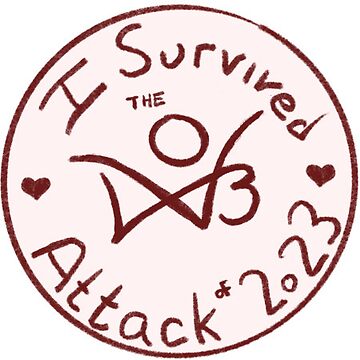"Attack on Ao3 2023" Sticker for Sale by GoldfishGoblin | Redbubble
