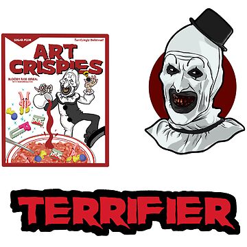"Terrifier sticker pack" Sticker by HeichousArt | Redbubble