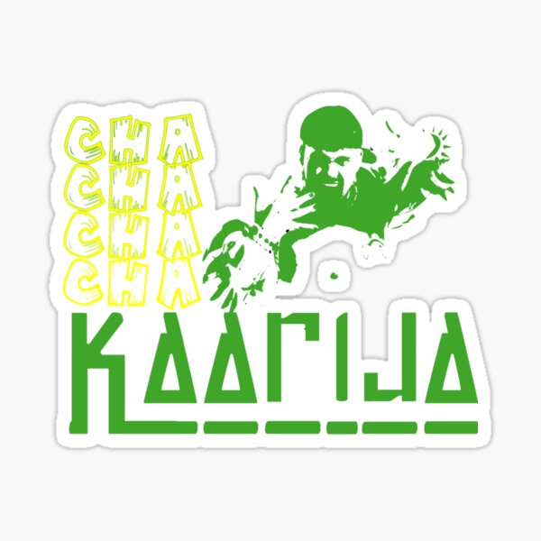 "Kaarija cha cha cha(10)" Sticker for Sale by Finprochkodyam | Redbubble