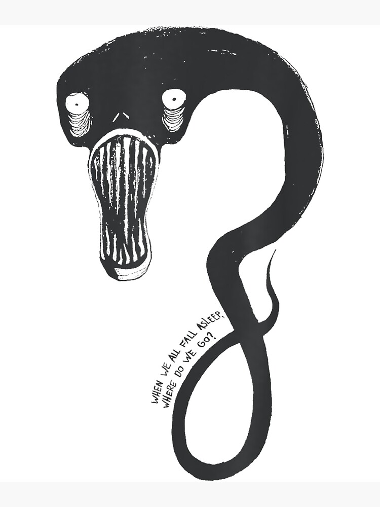"Billie Eilish Monster" Poster for Sale by MayhewLeduc | Redbubble