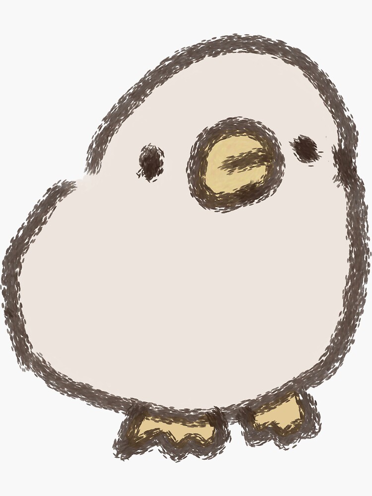 "Birb" Sticker for Sale by takoaki | Redbubble