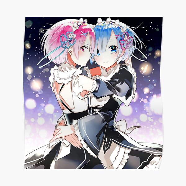 Re Zero Kara Hajimeru Isekai Seikatsu Posters | Redbubble
