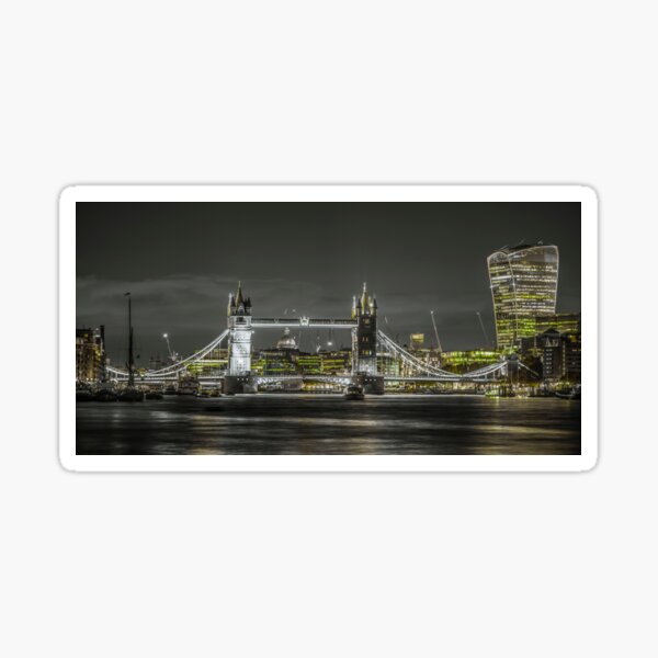 "Famous Tower Bridge" Sticker for Sale by Assaf Frank | Redbubble