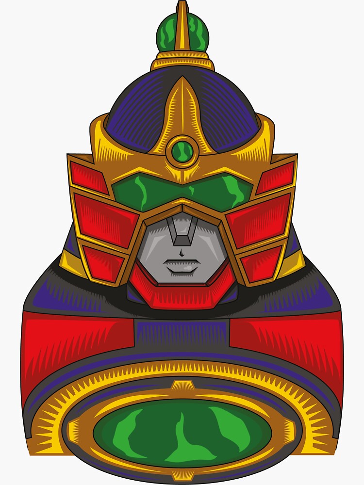 "Power Rangers - Thunder Megazord!" Sticker by Retto92 | Redbubble