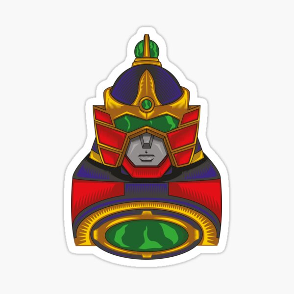 "Power Rangers - Thunder Megazord!" Sticker by Retto92 | Redbubble