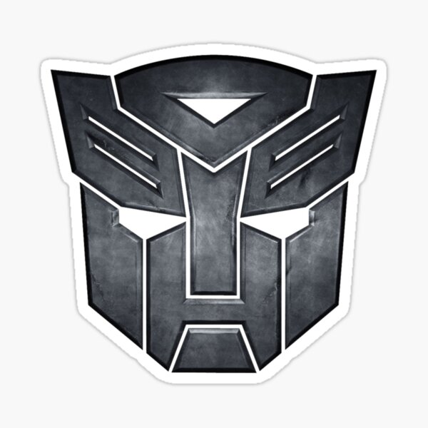 "Transformers logo" Sticker for Sale by Timmiehofman | Redbubble