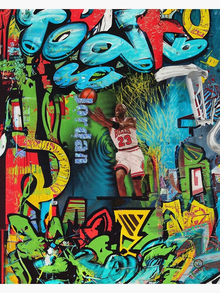 "Vintage Basketball 97 - Jordan - Rave Time" Poster for Sale by ...