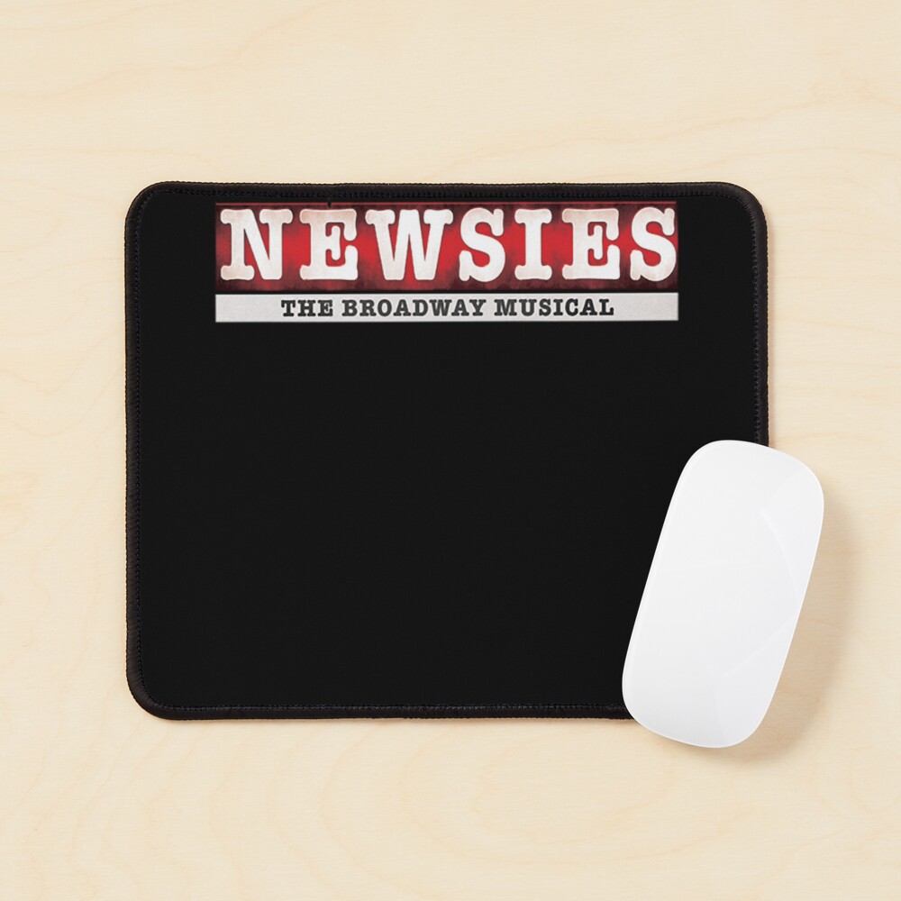 "Newsies Broadway Logo Sticker" Sticker for Sale by CaryWatsica | Redbubble