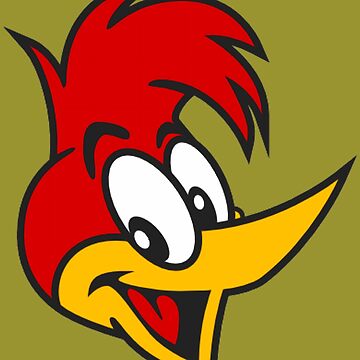 Pegatina for Sale con la obra «Retro El Pájaro Loco» de hdwrxmufgk15 | Redbubble