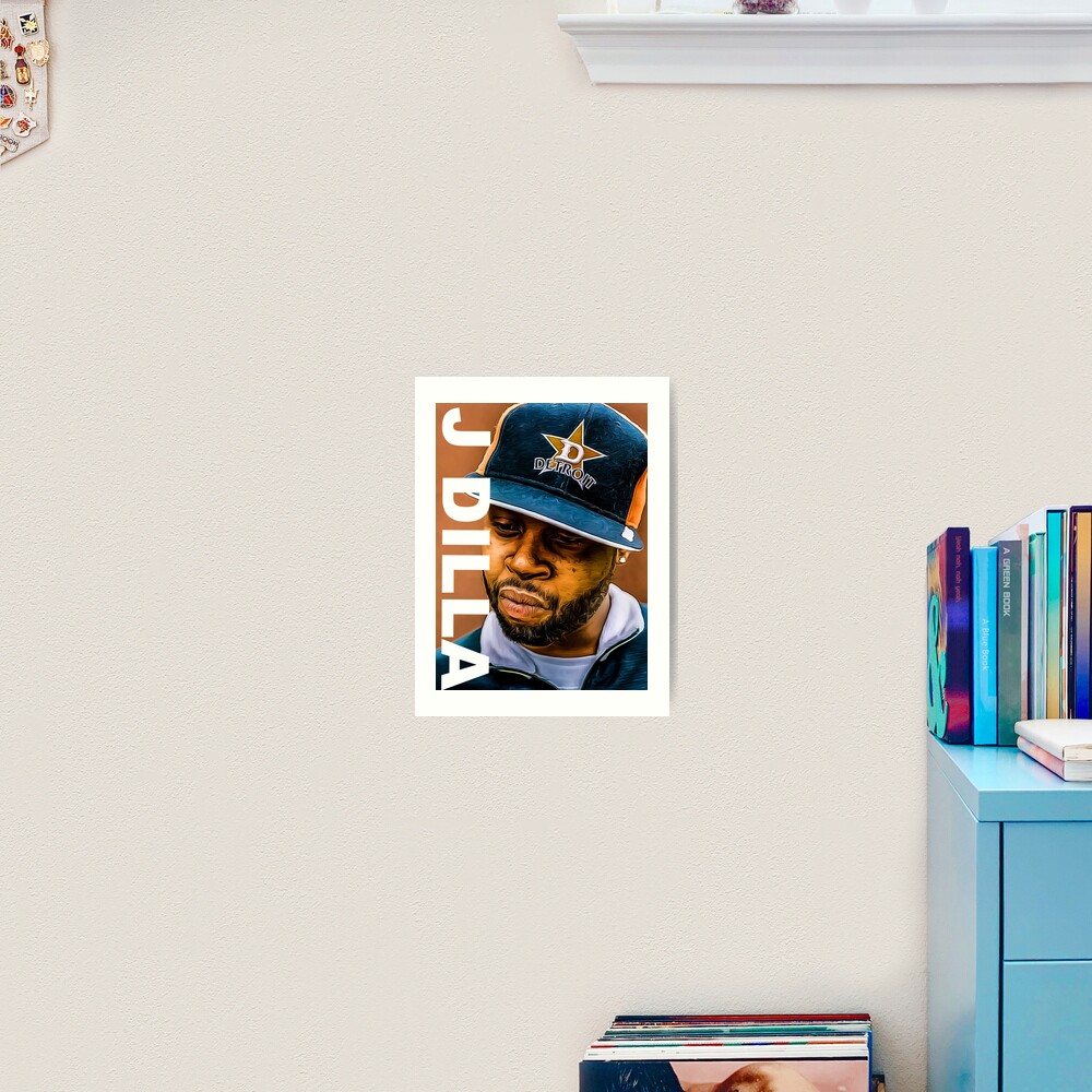 "j dilla print art" Art Print by differenttings | Redbubble