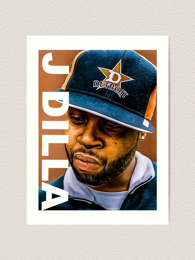 "j dilla print art" Art Print by differenttings | Redbubble