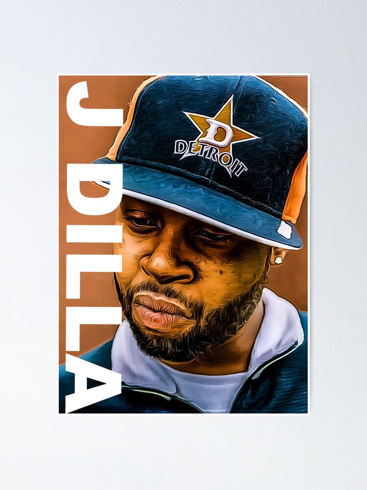 "j dilla print art" Poster by differenttings | Redbubble