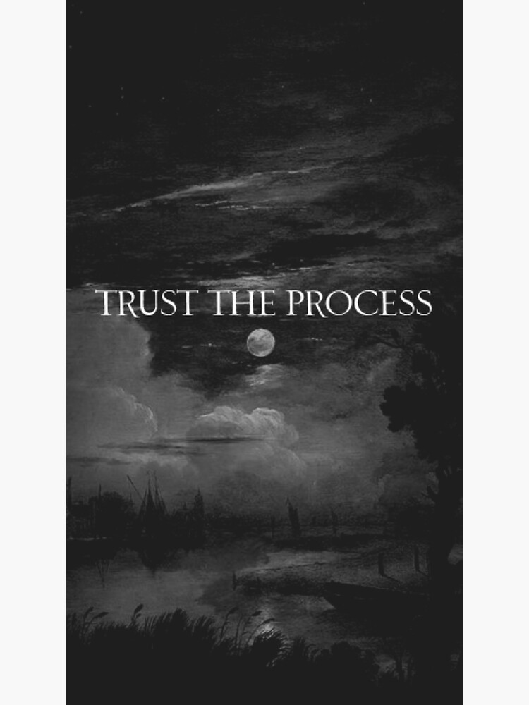 "Trust The Process" Poster for Sale by Fit-Flex | Redbubble