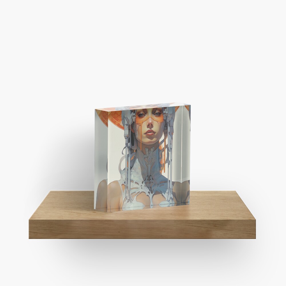 "Sci-Fi Princess - Futuristic Woman Portrait Inspired by Moebius ...