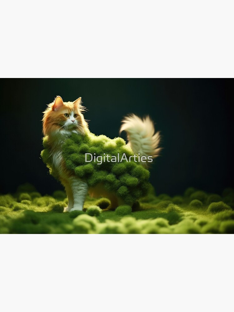 "Norwegian Forest Cat in Moss Coat - Beautiful Canine Art" Art ...