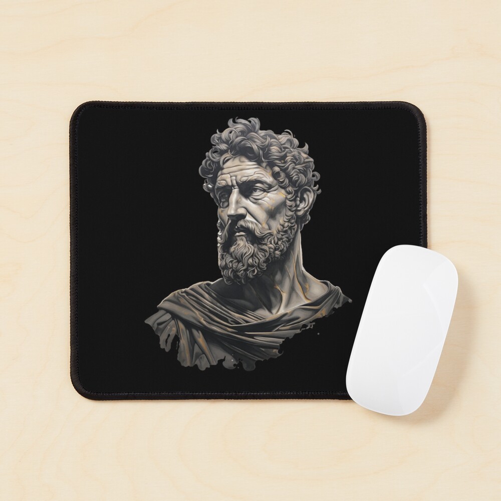 "Marcus Aurelius - Auric Sculpture" Sticker for Sale by Th3-Muma ...