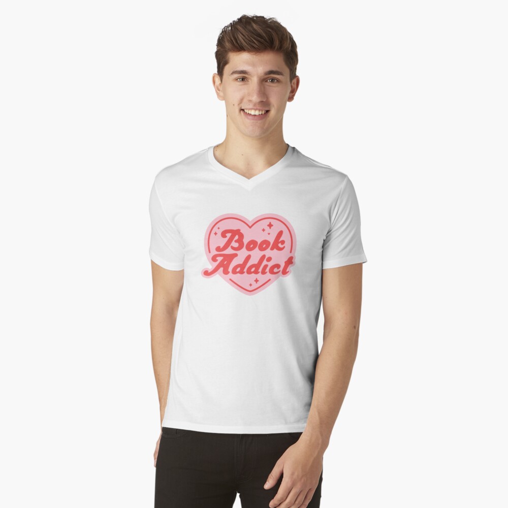 "book addict" Sticker for Sale by indiebookster | Redbubble