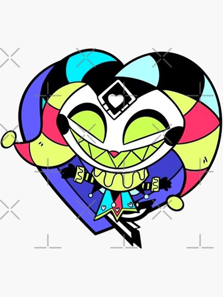 "Helluva Boss - Fizzarolli" Sticker for Sale by nelsons-breeden | Redbubble