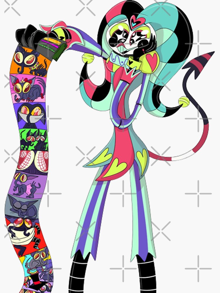 "Helluva Boss - Fizzarolli" Sticker for Sale by nelsons-breeden | Redbubble