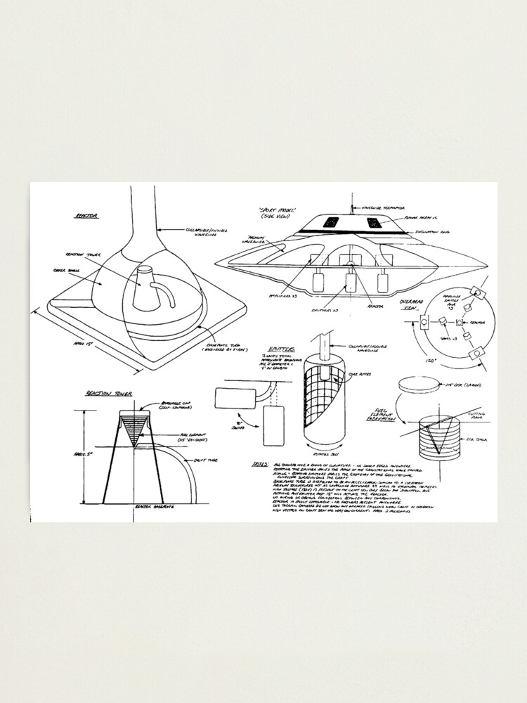 "Sport Model UFO diagram" Photographic Print for Sale by Cameron Hickey ...