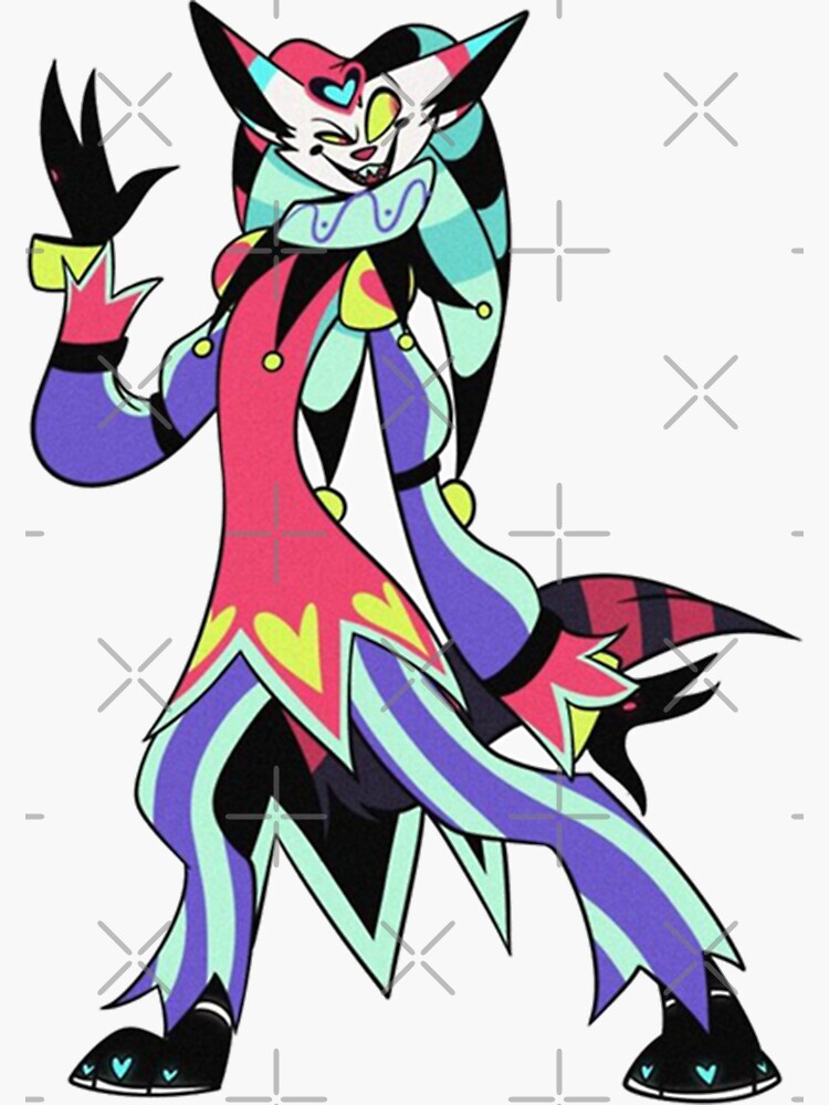 "Helluva Boss - Fizzarolli" Sticker for Sale by nelsons-breeden | Redbubble