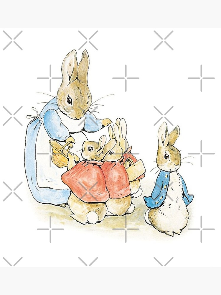 "Peter Rabbit - Beatrix Potter" Art Print by BrambleBox | Redbubble