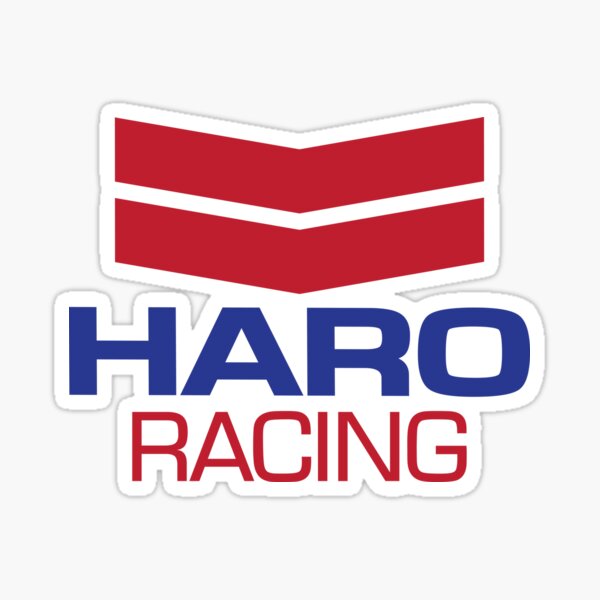 "BMX HARO RACING BMX" Sticker for Sale by Archive101 | Redbubble